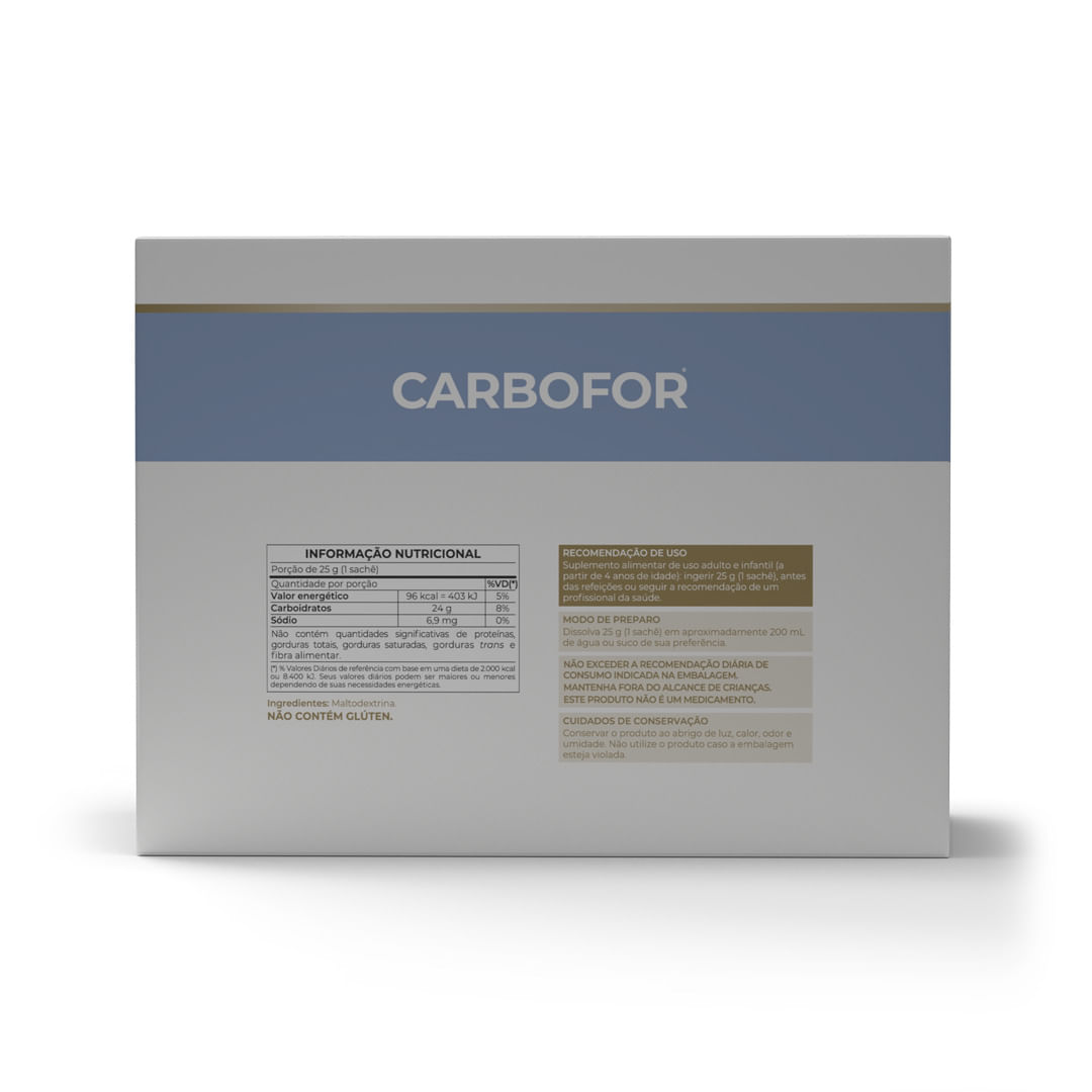 CARBOFOR® - Carboidratos para o seu dia a dia! 5% no PIX! - Vitafor