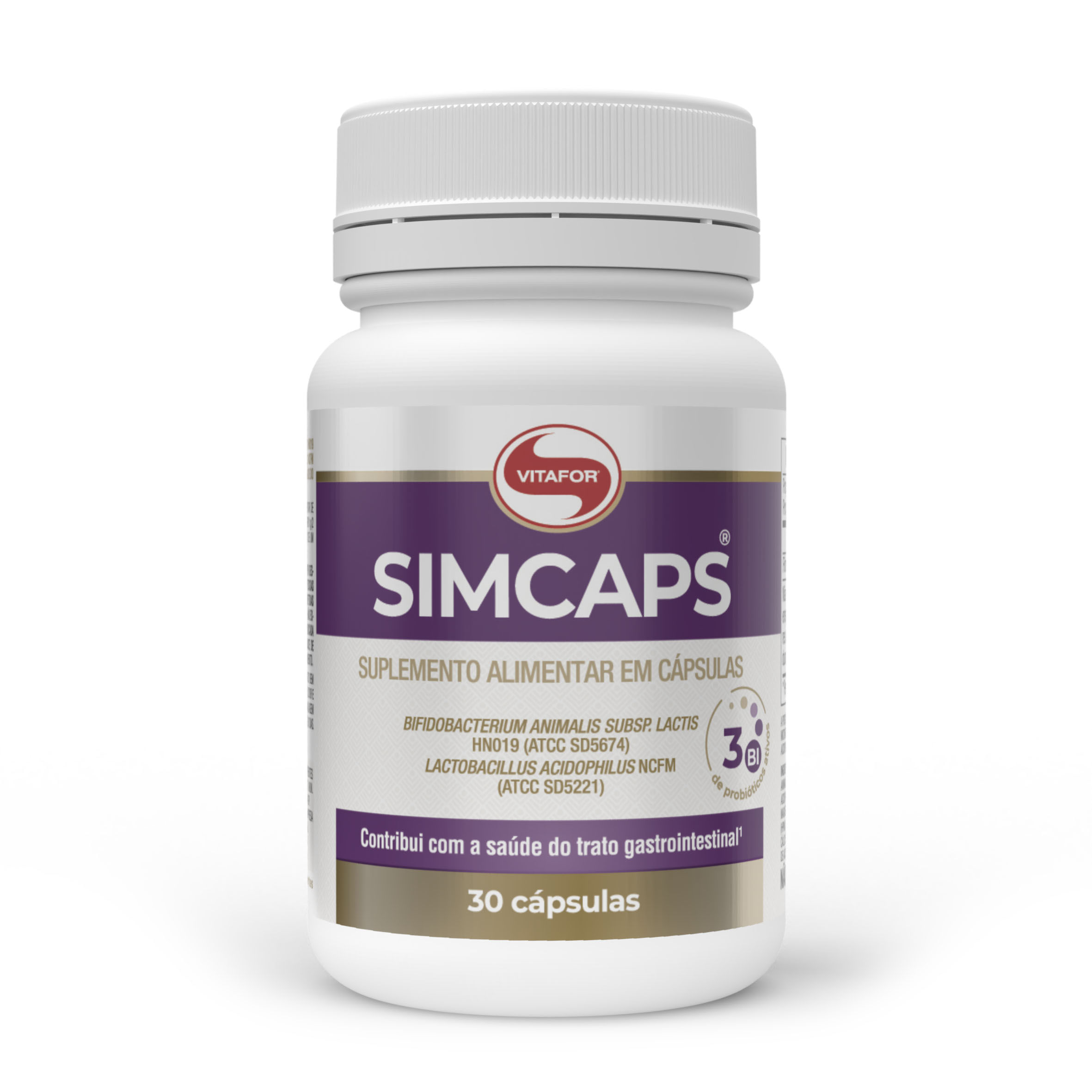 SIMCAPS®: Probióticos - 30 Cápsulas - Vitafor
