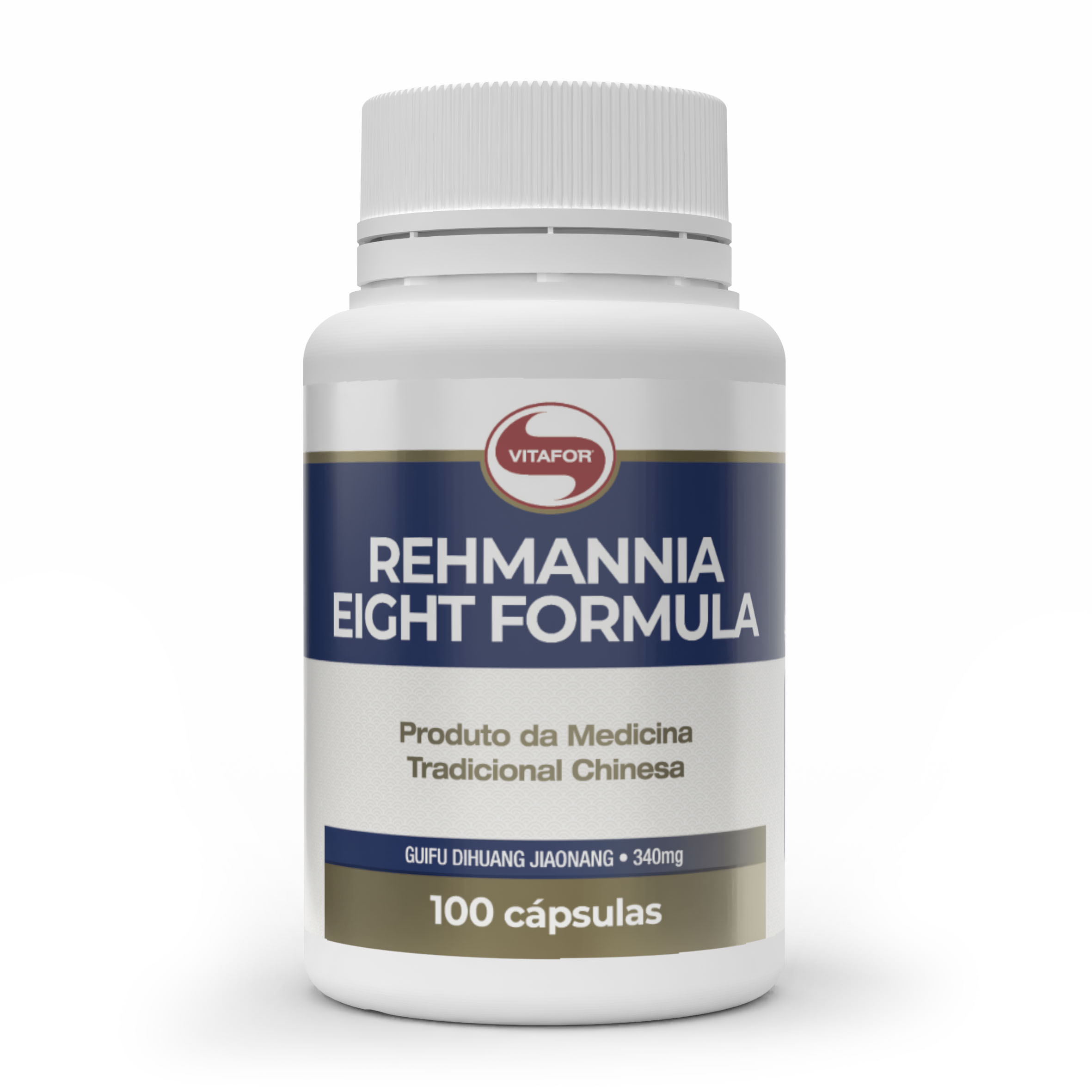 REHMANNIA EIGHT FORMULA - 100 Cápsulas - Vitafor
